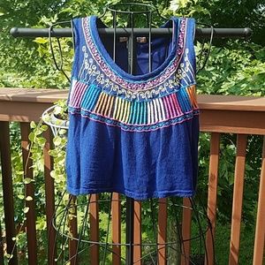 Fun & Flirt | Tops | Colorful Crop Top | Poshmark